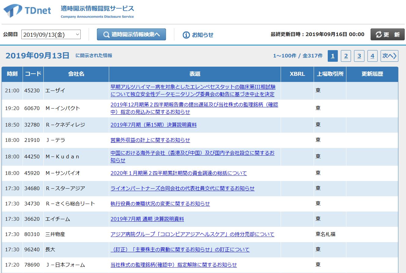 適時開示で使われるTDnetとは?-元IR責任者が解説- | New Frontier